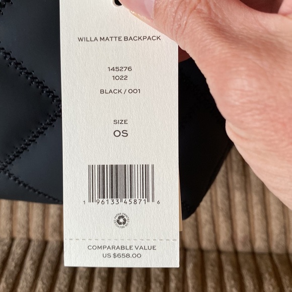 Tory Burch | Bags | New With Tag Tory Burch Willa Matte Backpack | Poshmark